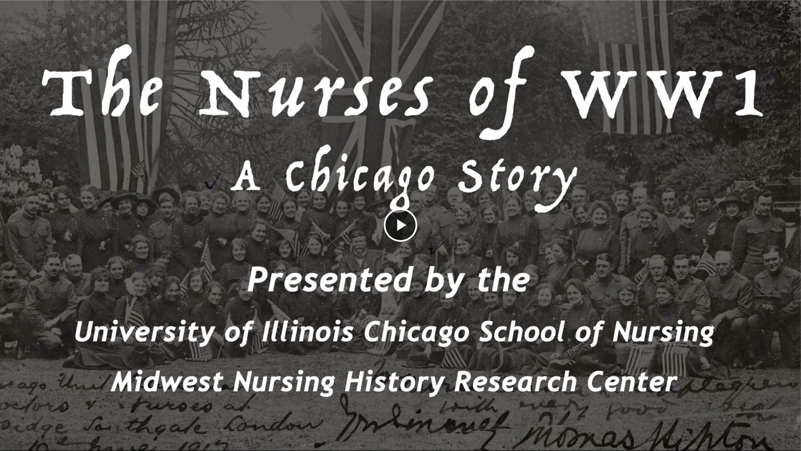 WWI Nurses Documentary - Hedvig Grund Hammann